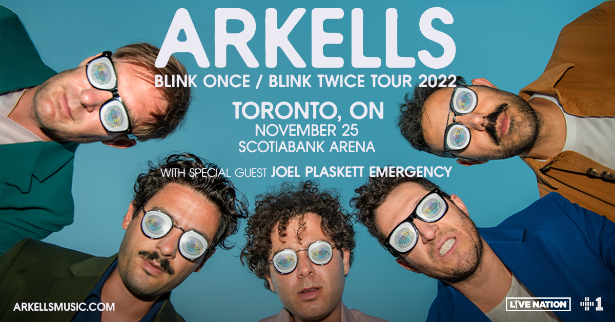 The Arkells Blink Once / Blink Twice Tour | FM96 London