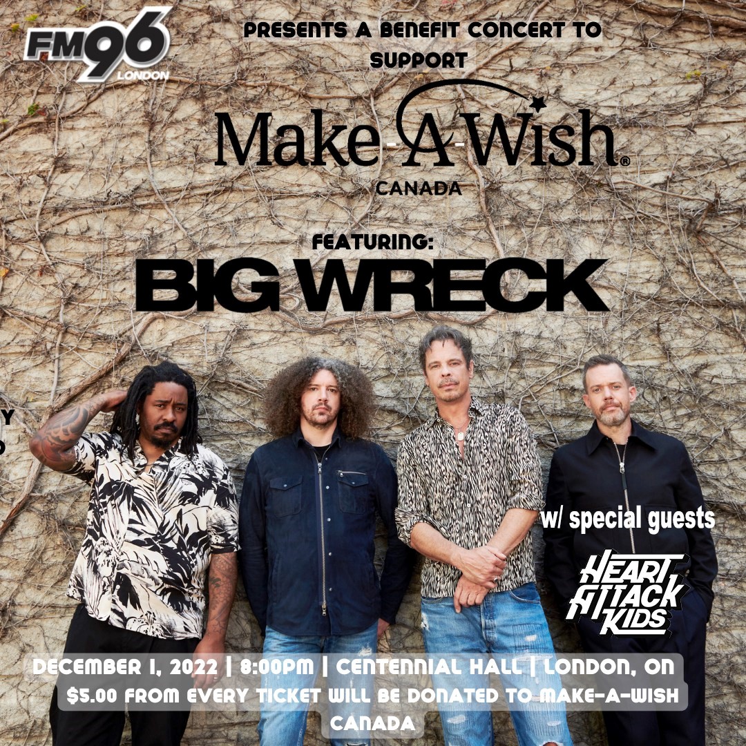 Big Wreck at Centennial Hall in Support of Make-A-Wish Foundation ...