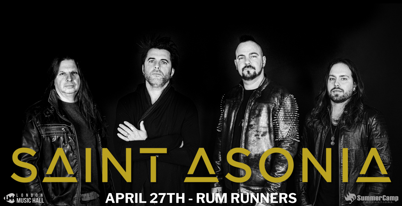 Saint Asonia – April 27th at Rum Runners | FM96 London