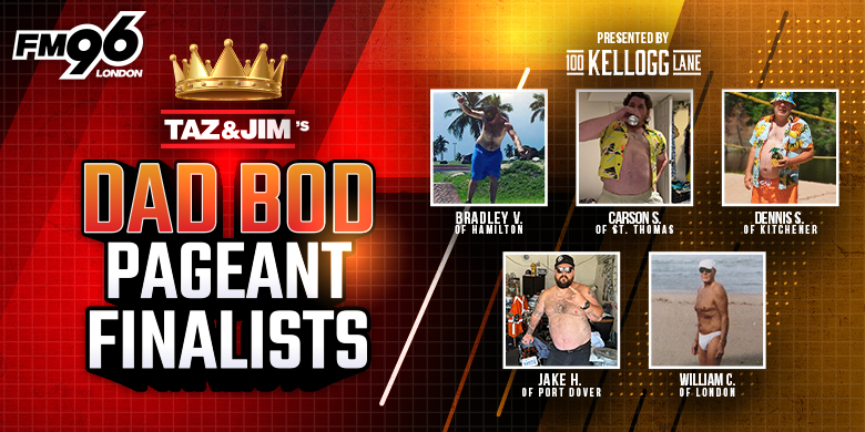 Taz & Jim’s Dad Bod Pageant 2024 – The FINALISTS! | FM96 London