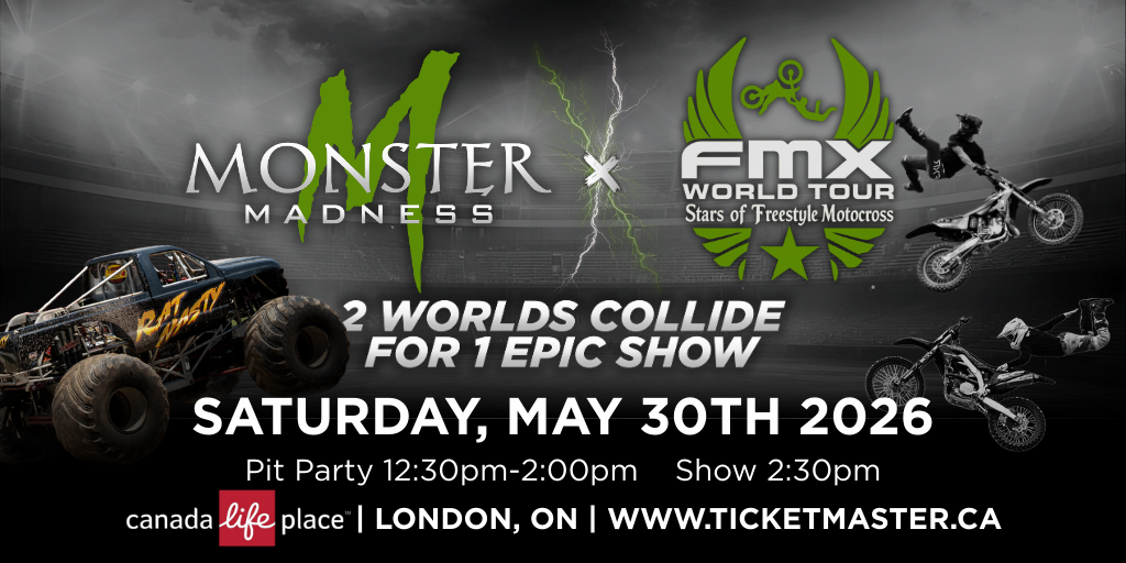 Monster Madness x FMX World Tour – Canada Life Place | FM96 London